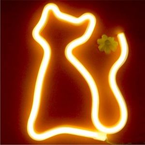 Urban Outfitters | Accents | Neon Kitty Cat Animal Pet Light Led Warm ...